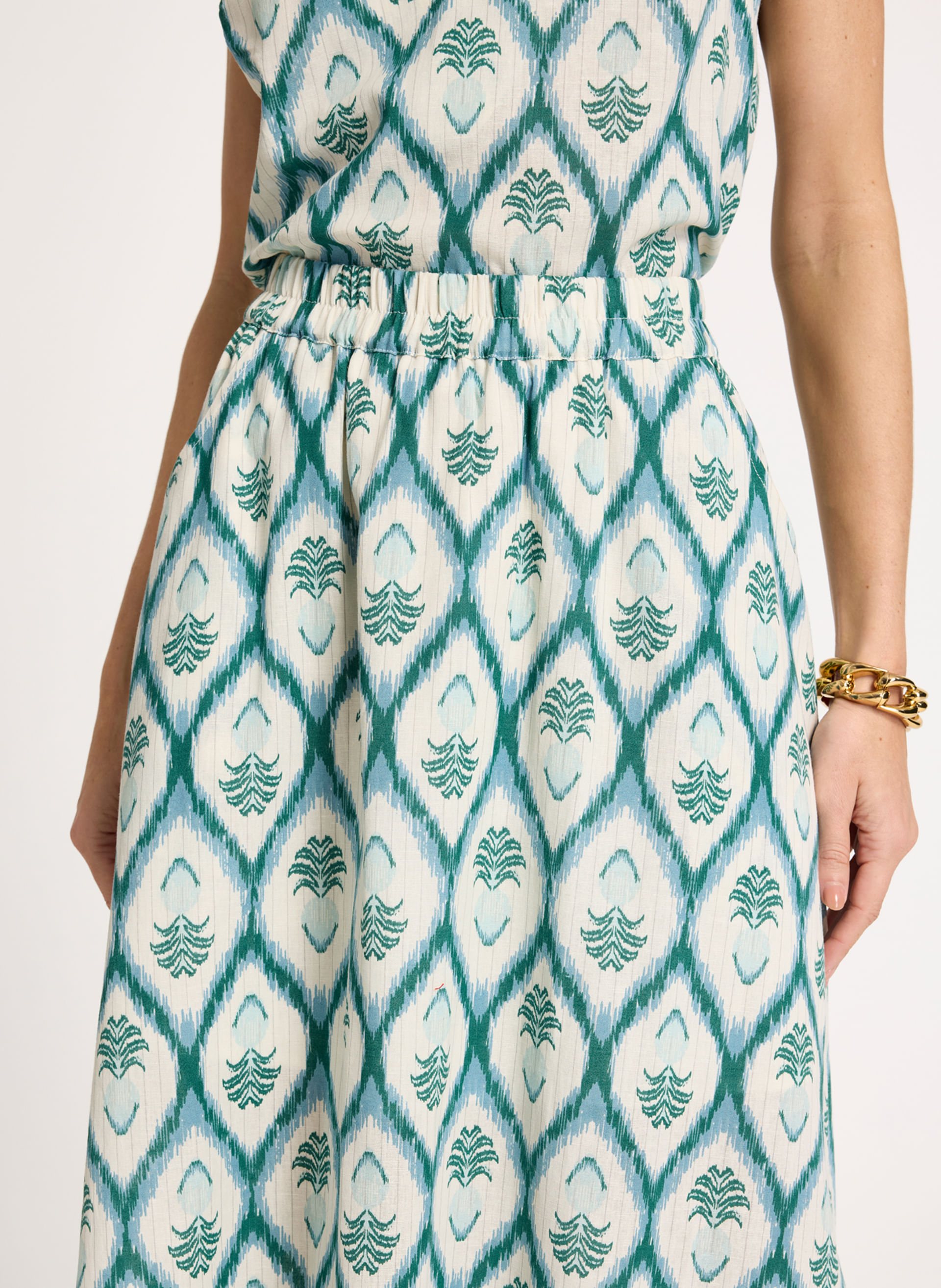 Saia Le Lis Abacaxi Feminina - LE LIS | Loja Online